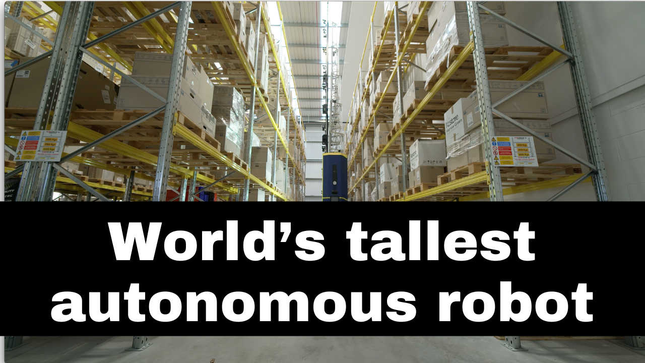 Check out the world's tallest autonomous robot